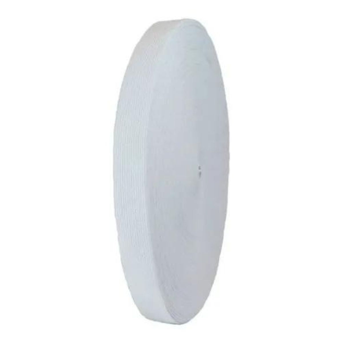 ELASTICO ROLLO RESORTE 25 MM 50 METROS BLANCO – racotex